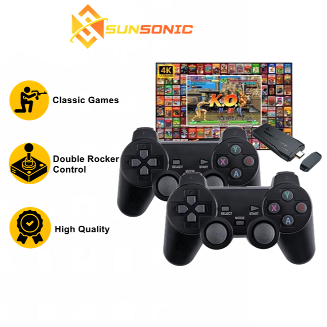 2.4G Wireless Controller 3D Rocker High Sensitivity Antiskid Design ...