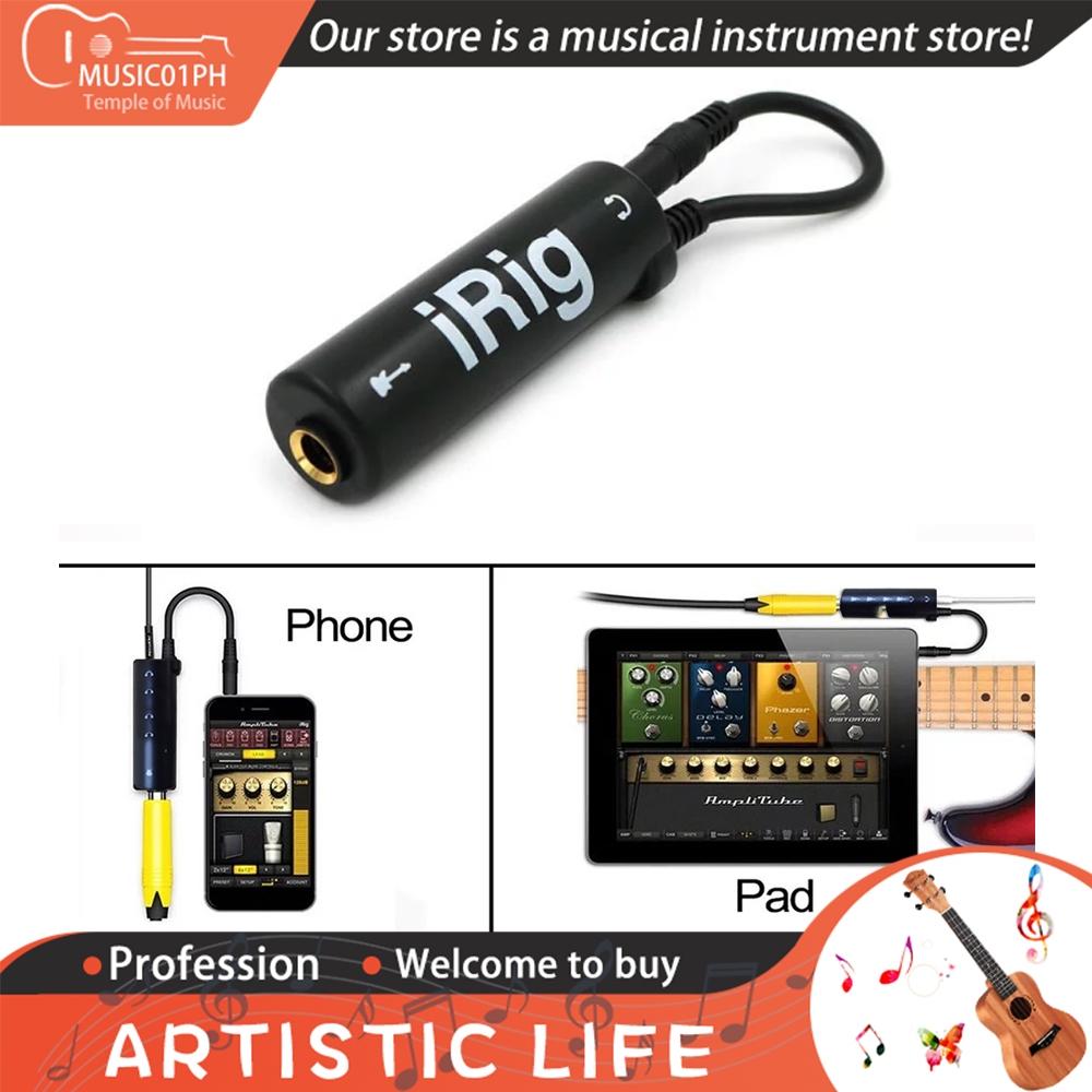 Guitar Tuner Interface Converter Replacement Guitar For IOS iPhone/Ipad ...
