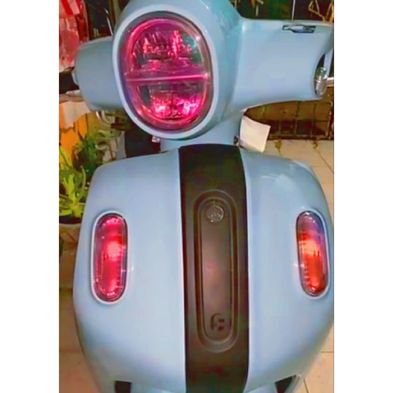 FAZZIO 125 SET TINT FOR HEADLIGHT,SIGNAL LIGHT AND GAUGE PROTECTOR ...