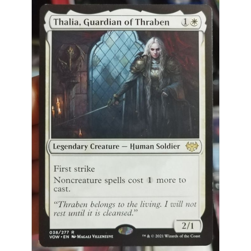 Thalia, Guardian of Thraben (Magic the gathering) | Shopee Philippines