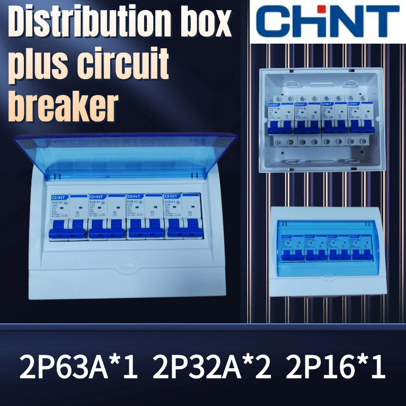8 circuit home distribution box with circuit breaker chnt road ...