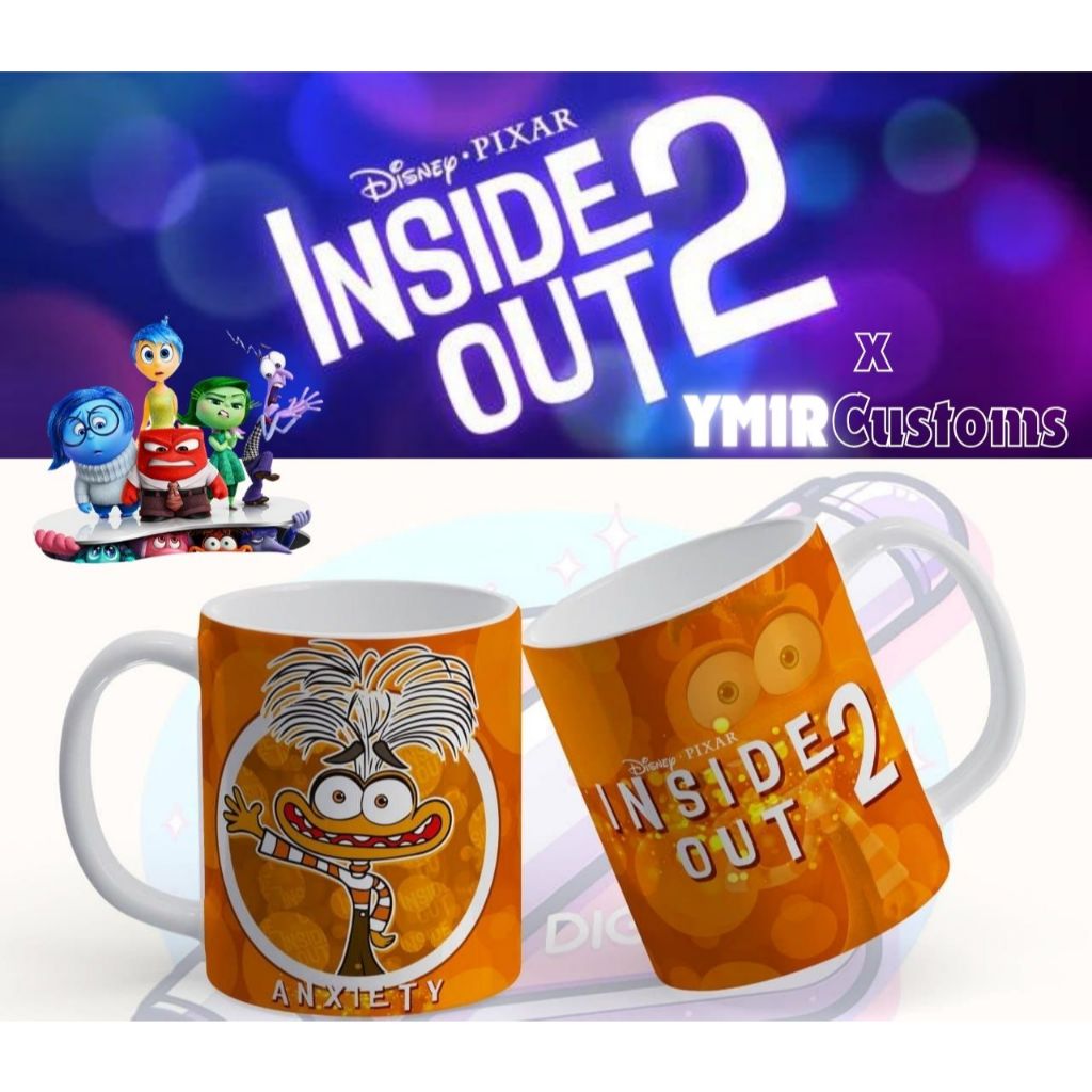 INSIDE OUT 2 (ANXIETY) MUG - V.1 | FREE Mug Box & Security Box | Shopee ...