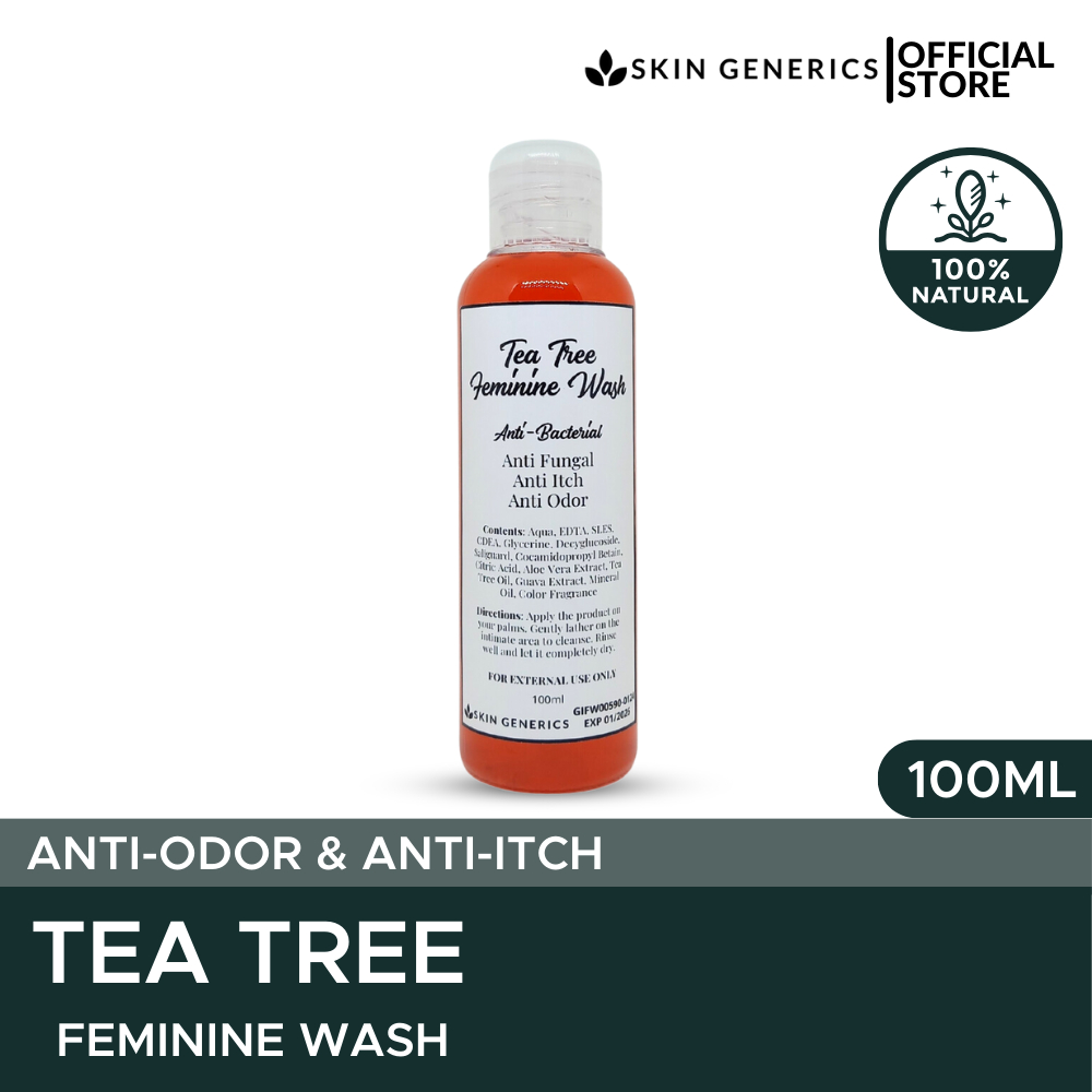 [ ANTI FUNGAL FEMININE WASH ] SkinGenerics Tea Tree Feminine Wash ...