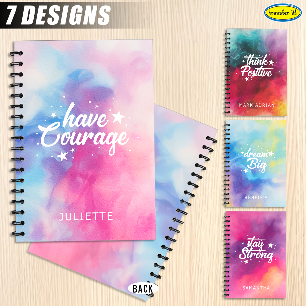 Customized/Personalized A5/A6 Galaxy spiral notebook style Aesthetic ...