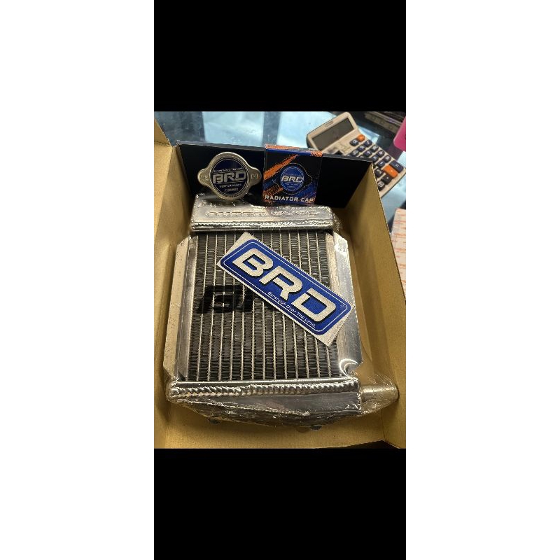BRD Radiator SUPER COOL+ Free BRD CAP AEROX V2/NMAX V2 FREE BRD Rad Cap ...
