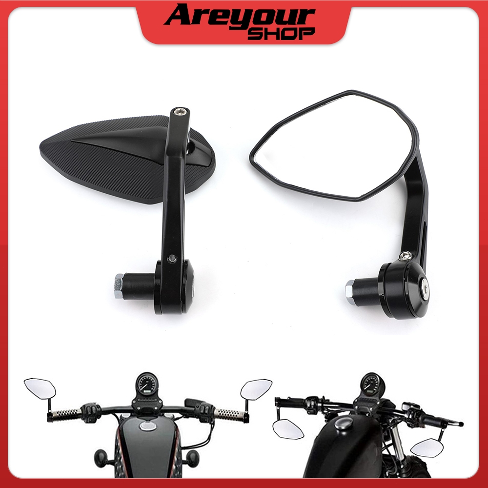 Universal Side Mirror for motorcycle with 22mm handlebar Angle ...