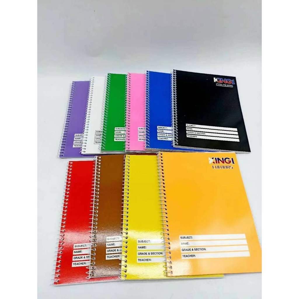10pc color notebook spiral notepads 10pc set | Shopee Philippines
