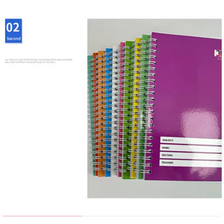 10pcs COMPOSITION Spiral YARN Writing stock notebook 80lvs random brand ...
