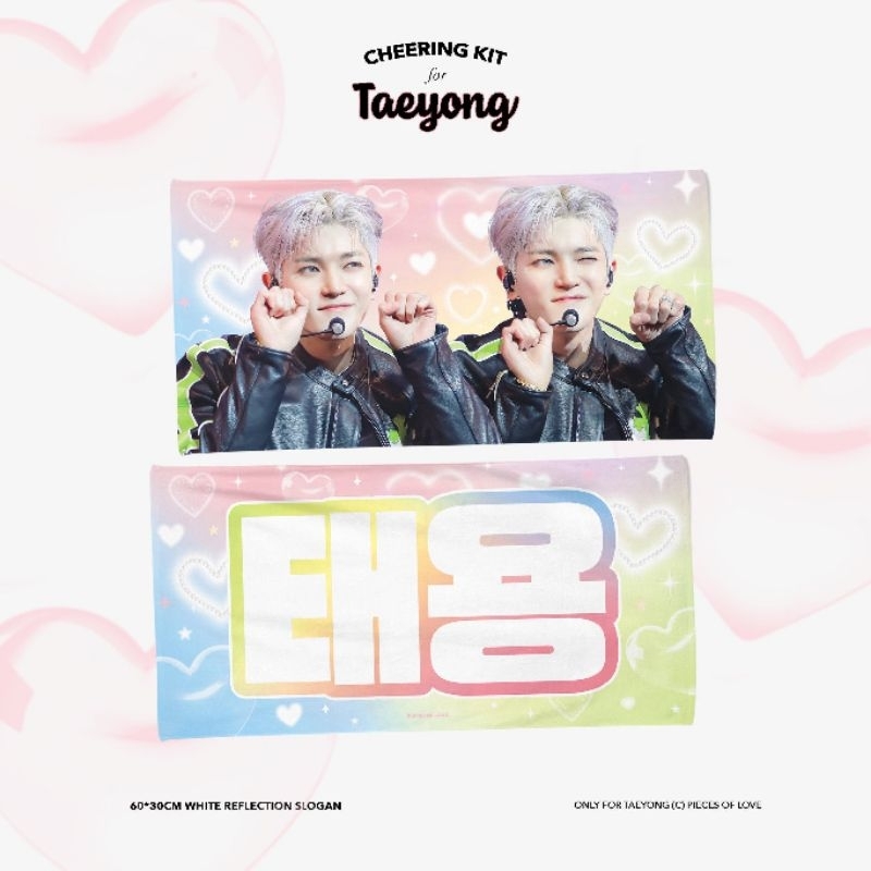 NCT 127 Taeyong Concert [ TY TRACK ] Slogan cheering kit slogan ...
