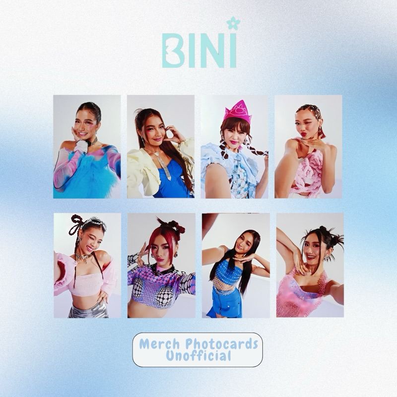 BINI UNOFFICIAL MERCHANDISE PHOTOCARDS | Shopee Philippines