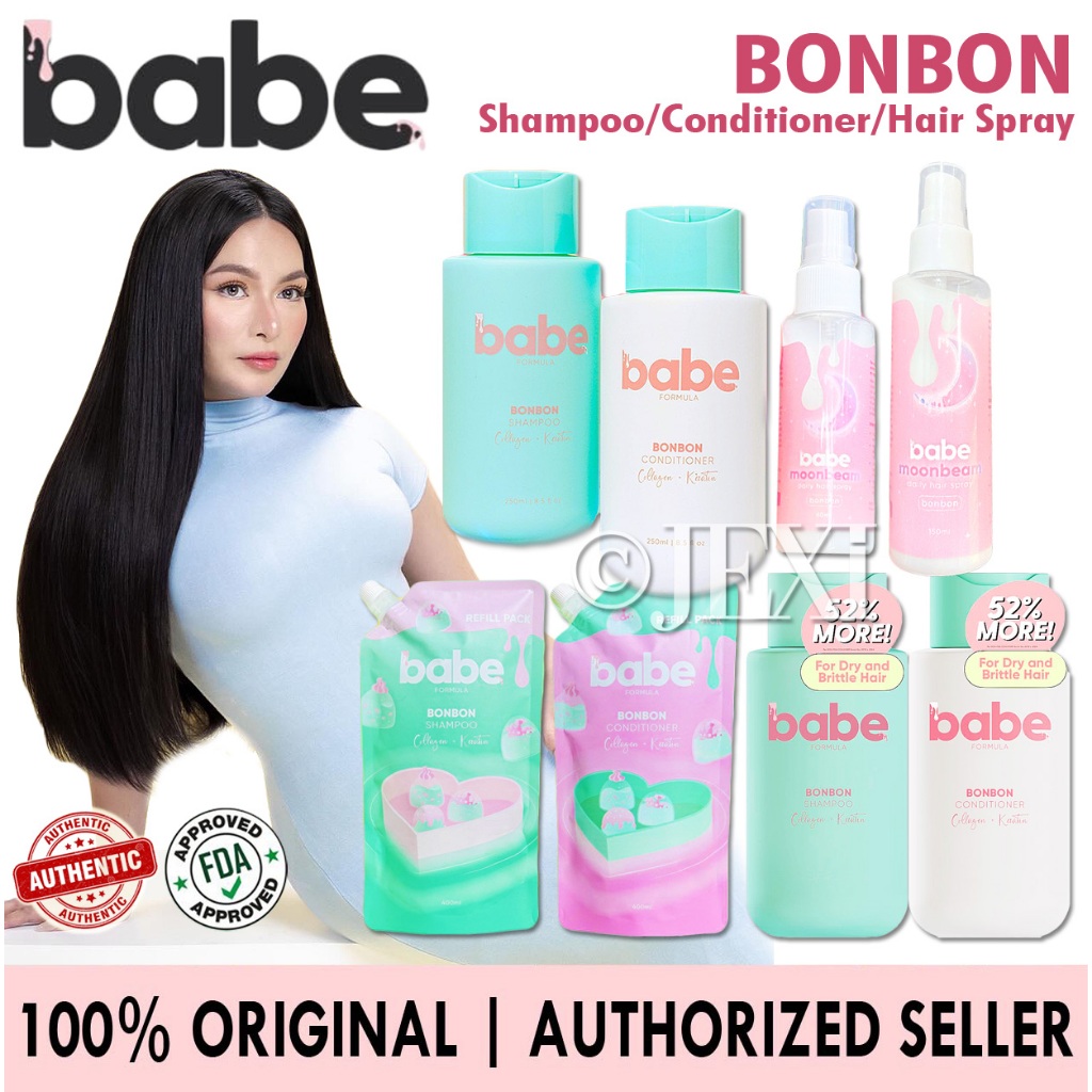 CLEARANCE SALE Babe Formula Bonbon Shampoo Conditioner For Dry Brittle ...