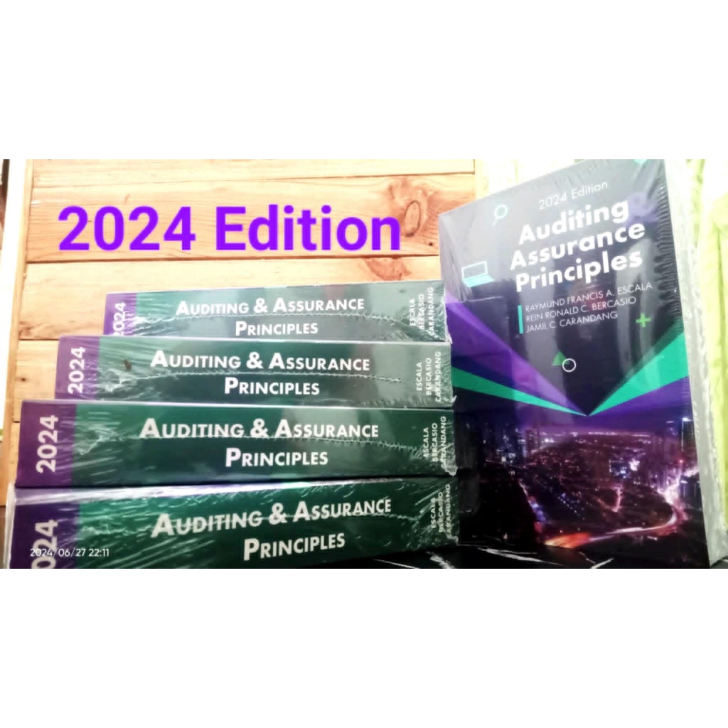 Auditing & Assurance Principles 2024 by Escala, Bercasio and Carandang ...