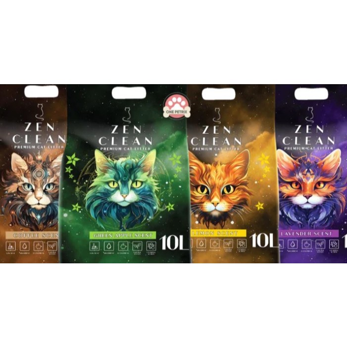 Zen Clean Bentonite Cat Litter 10L | Shopee Philippines
