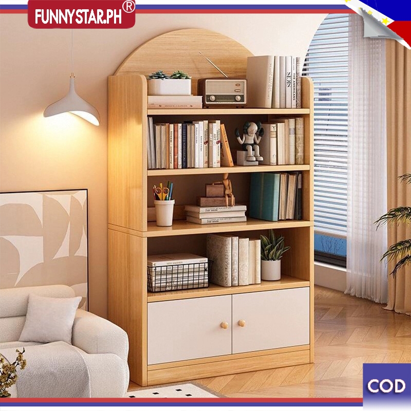 COD Wood Bookshelf Modern Storage Cabinet Multi Bookcase Book Shelf ...