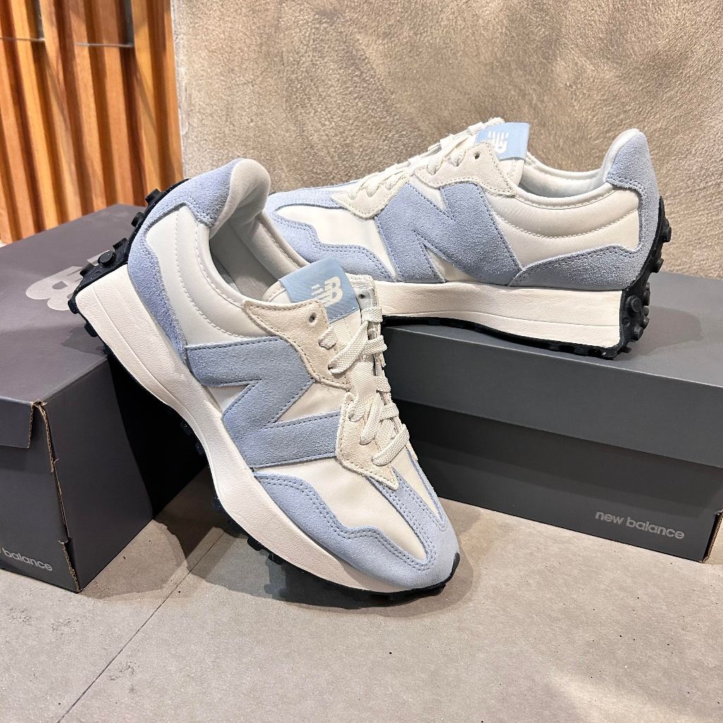 NEW BALANCE 327 LIGHT CHROME BLUE | Shopee Philippines