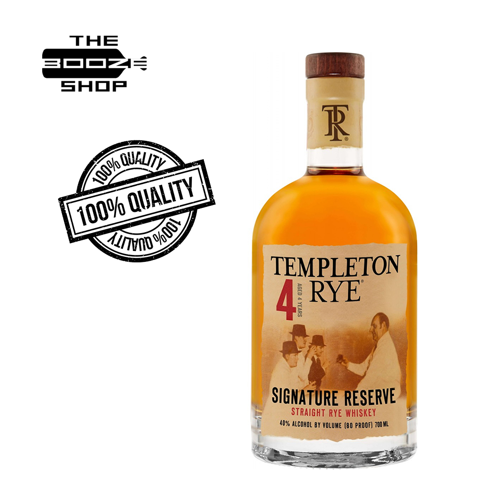 Templeton 4 Year Old Rye Whiskey 700ml | Shopee Philippines