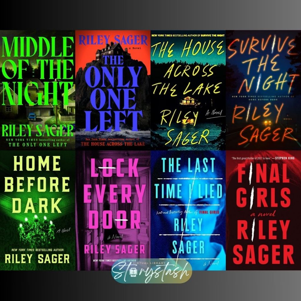 Riley Sager Books - The Only One Left, Middle of the Night, Survive the ...