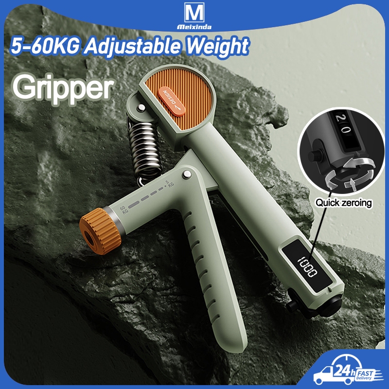 5-60Kg Adjustable weight Hand grip Countable Grip Hand strength ...