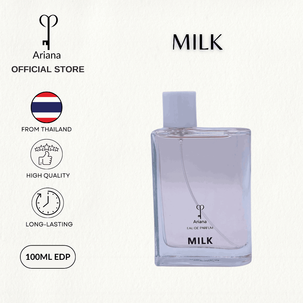 ARIANA Milk 100ml For Her Long lasting EDP Fragrance | Shopee Philippines