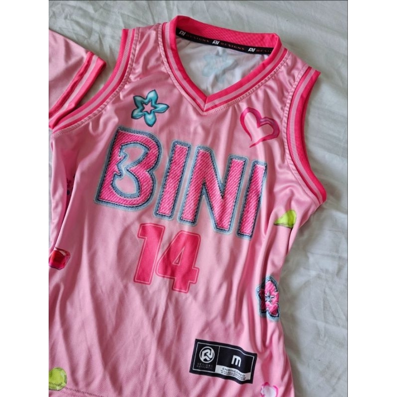 Customized BINI full sublimation basketball jersey womens and mens cut ...