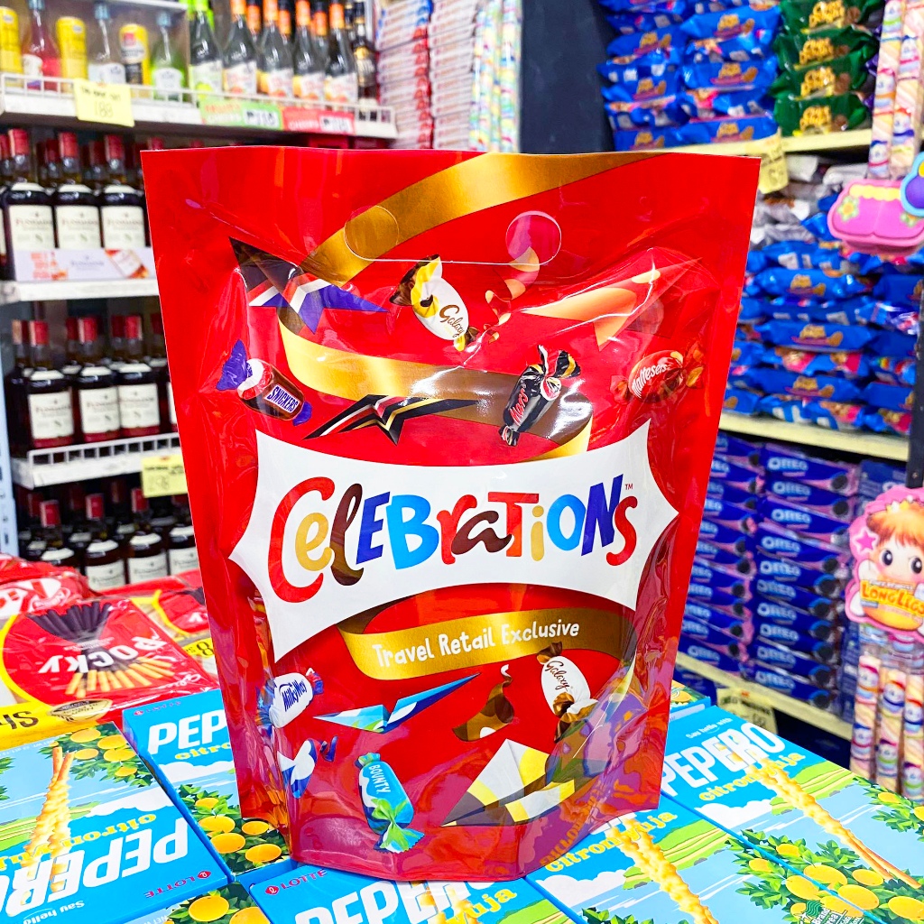Celebrations Assorted Mini Chocolates Travel Retail Exclusive Pack 450g ...