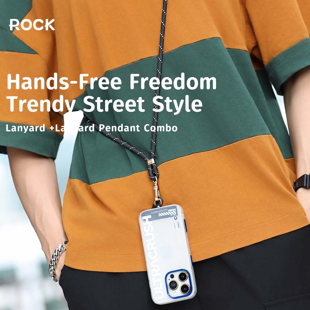 Rock Space Phone Strap/Wrist Strap Lanyard Halter Neck Rope Cross-body ...