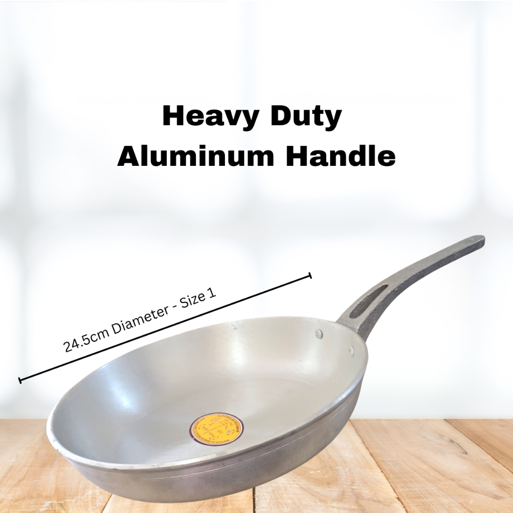 Frying Pan Original Heavy Duty Aluminum | Shopee Philippines