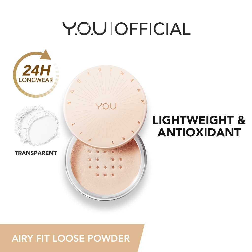 Y.O.U NoutriWear+ Airy Fit Loose Powder | Soft & Smooth Finish | 24H ...