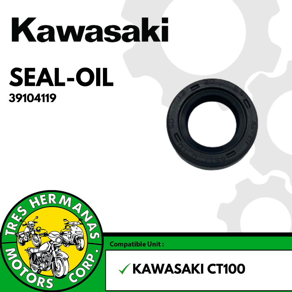 SEAL-OIL FOR KAWASAKI MOTORCYCLE : CT100 ( 39104119 ) | Shopee Philippines