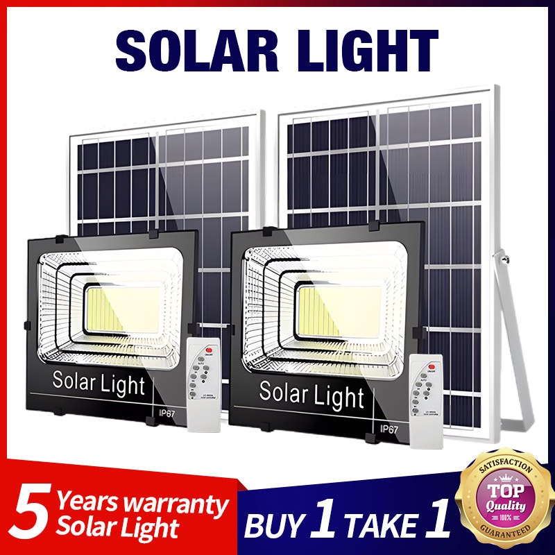 Buy1Take1-200W/500W Solar street Light IP67 solar light outdoor ...