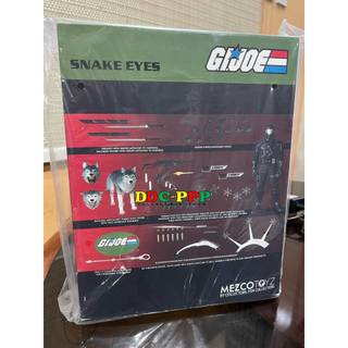 MEZCO SNAKE EYES DELUXE EDITION - G.I JOE One 12 Collective Action ...