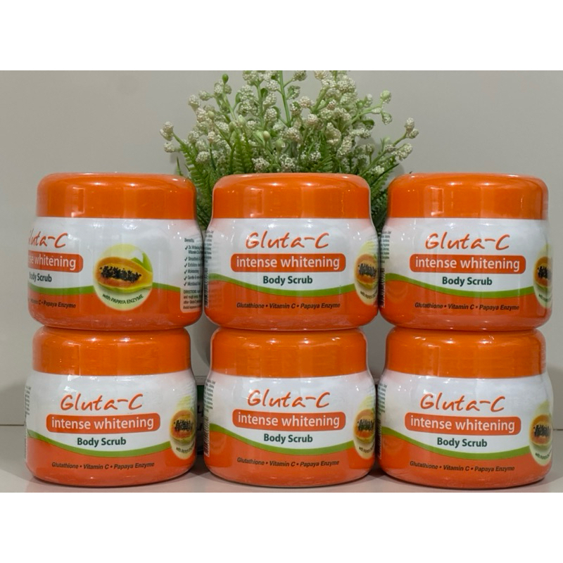 GLUTA C Intense Whitening Body Scrub 250g | Shopee Philippines