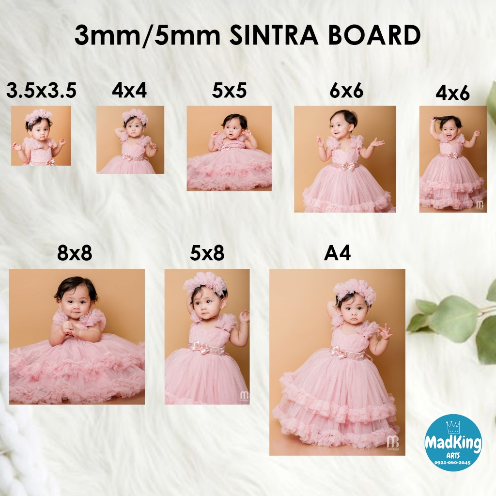 PERSONALIZED Sintra Board Photo Tile 3mm/5mm Sintra Board Phototile ...