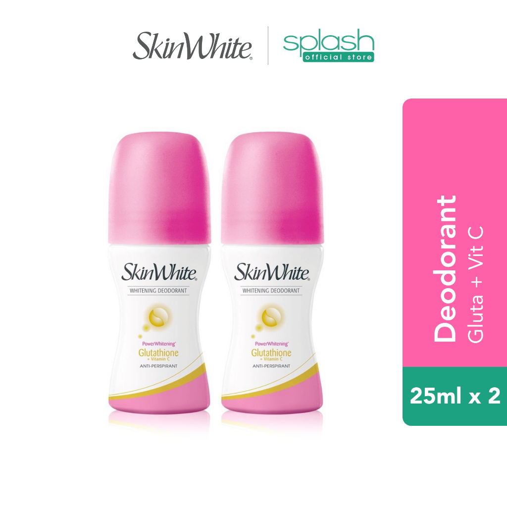 SkinWhite Deodorant Glutathione + Vitamin C Underarm Whitening ...