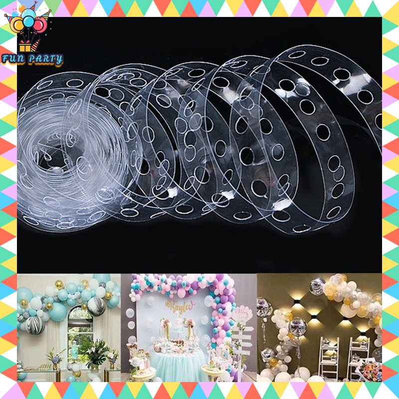 5M Balloon Chain Connect DIY Arch Wedding Party Birthday Background ...