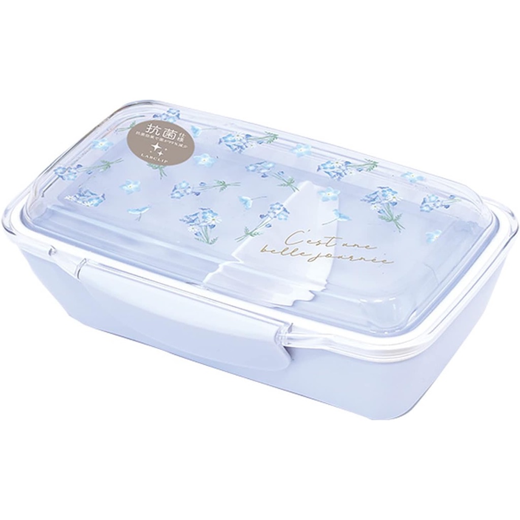Lab Clip BL Bento Box, Bonkadu, 1 Tier Dome Lunch, Blue | Shopee ...