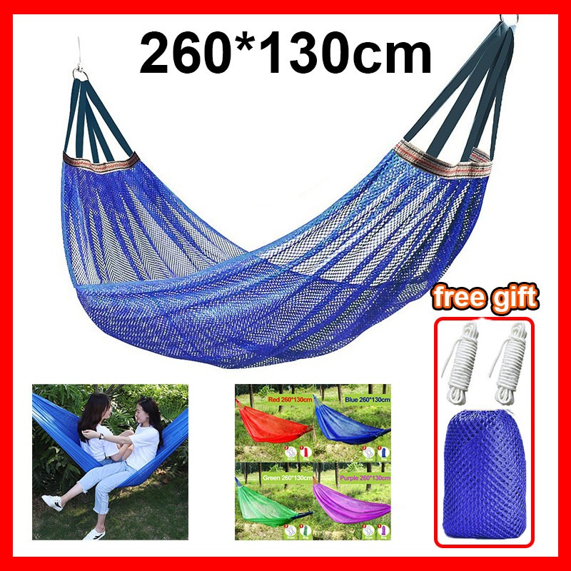 duyan Travel Hammock with Storage Bag Duyan Ice silk Hammock Camping ...