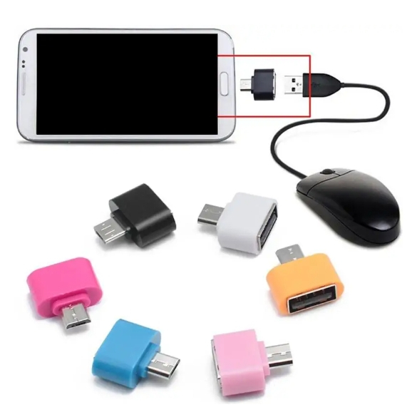 Otg Micro Converter Otg Usb Adapter Cable Micro V8 to USB A Female 2.0 Mini Otg | Shopee Philippines