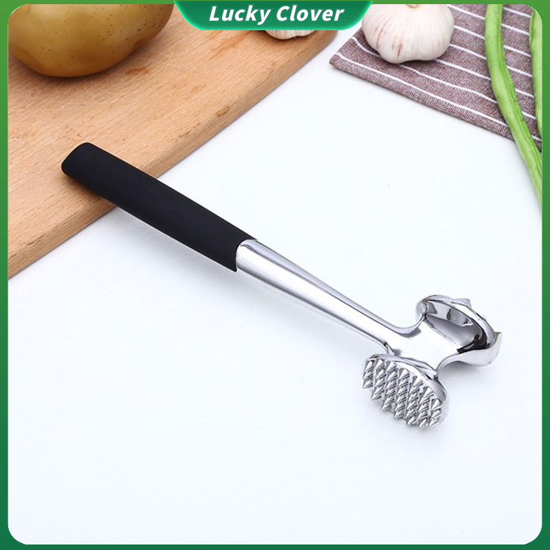 Double Sided Chef Meat Tenderizer Hammer Heavy Duty Steak Hammer Mallet ...