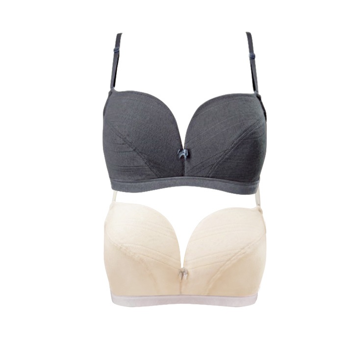 Avon Fashion Missy Daisy Non-Wire Full Cotton 2-Pc Bra Set | Shopee ...