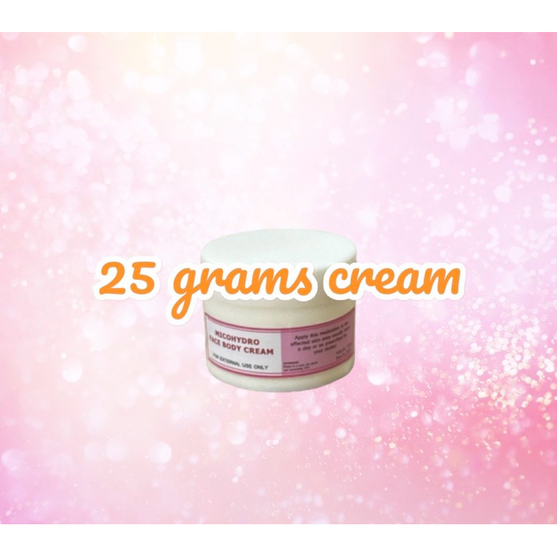 Micohydro Face Body Cream (25 grams) | Shopee Philippines