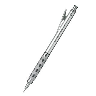 Pentel Mechanical Pencil Graf-Gear 1000 PG1015 0.5mm Silver 【Direct ...