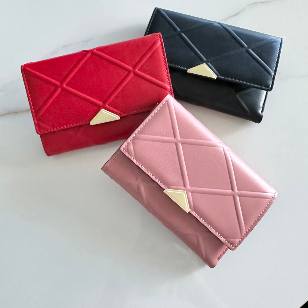 Santa Barbara Polo & Racquet Club Ladies Wallet Embossed Quilt Design ...