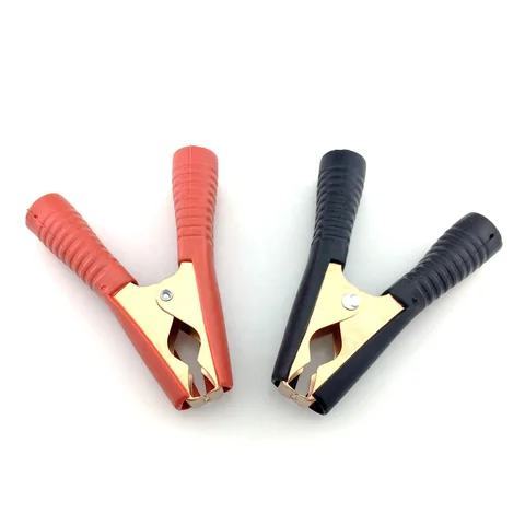 1PAIR Alligator Clips 30A 50A 100A Car Battery Clamps Connection ...