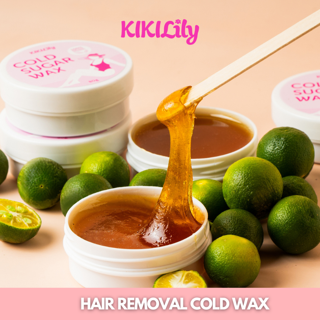 KIKILILY Hair Removal Cold Sugar Wax | 100% Natural Organic Sugaring ...