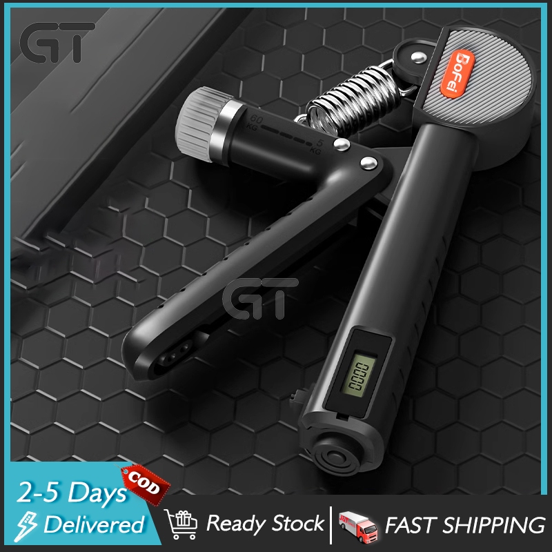 Hand Grip Handle Grip Hand Gripper 5-60Kg Adjustable Countable Strength ...