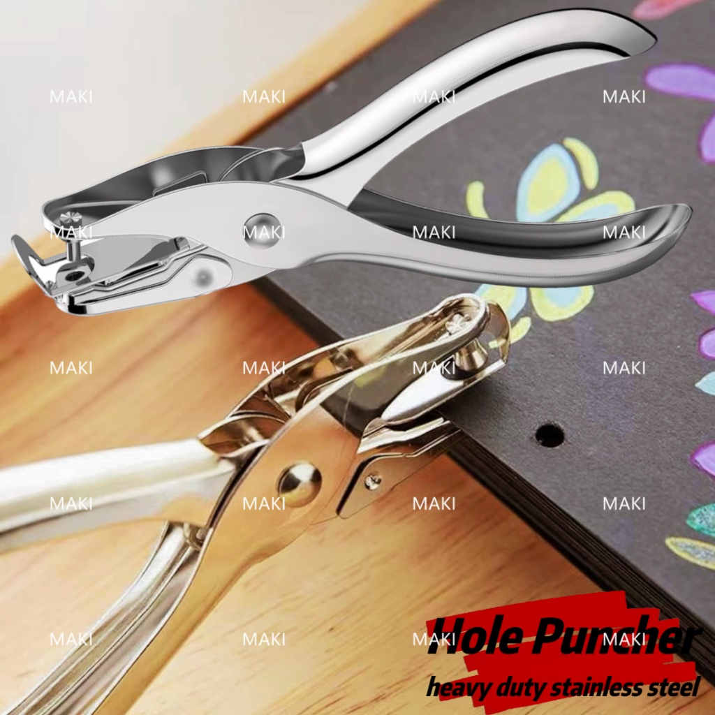 6mm metal single hole puncher handheld hole punch puncher for plastic ...