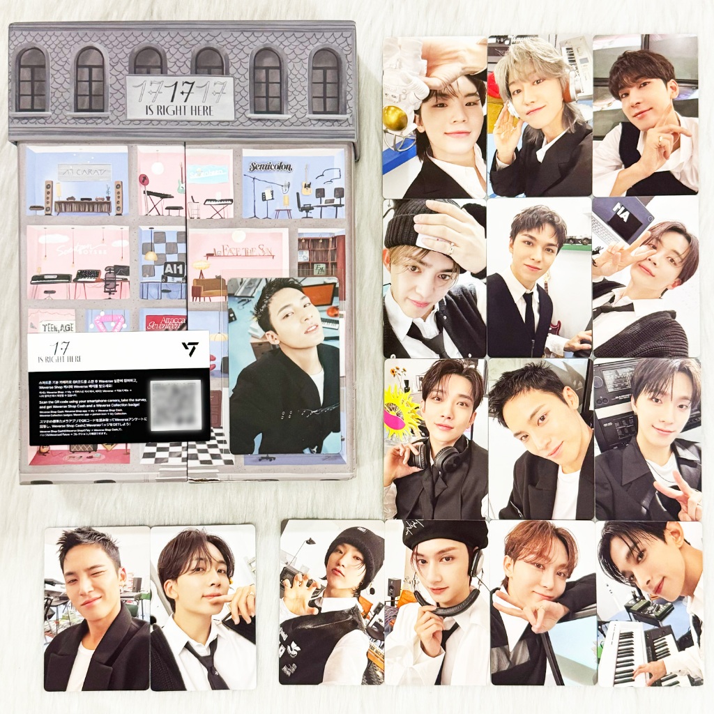 SEVENTEEN Best Album '17 IS RIGHT HERE' Here Ver. with POB Photocard Tingi [ONHAND & OFFICIAL ...