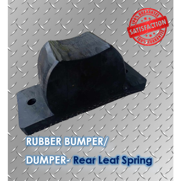 RUBBER BUMPER/ DAMPER helper for Rear Leaf Spring | Shopee Philippines