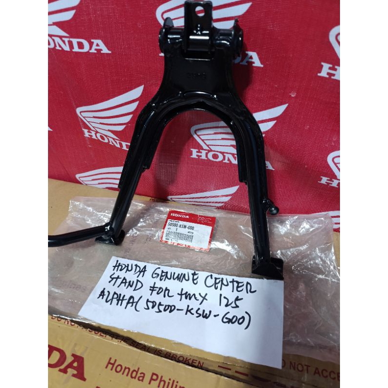 Honda Genuine Center Stand for TMX 125 Alpha (50500-KSW-G00) | Shopee ...